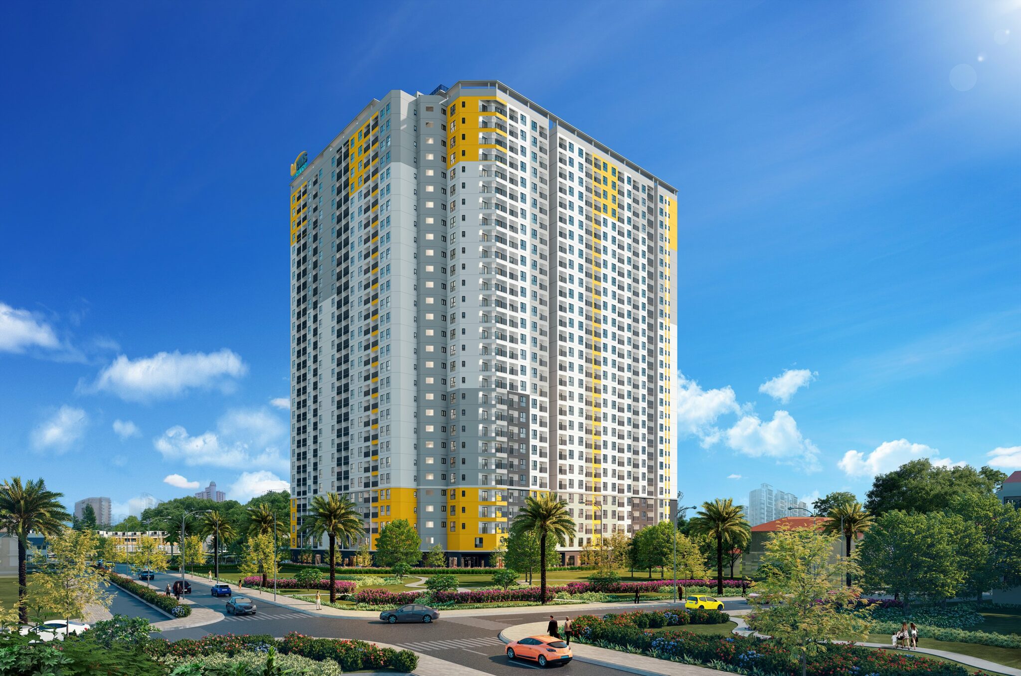 Bcons City – Tháp Green Topaz - CÔNG TY CỔ PHẦN ĐẦU TƯ XÂY DỰNG BCONS