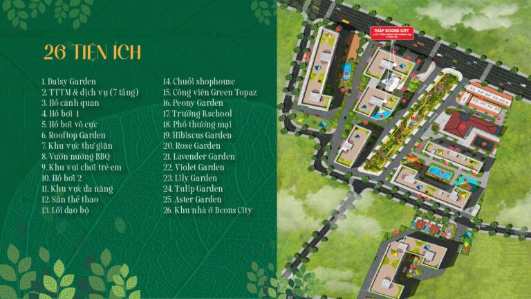 Bcons City – Tháp Bcons City - CÔNG TY CỔ PHẦN ĐẦU TƯ XÂY DỰNG BCONS